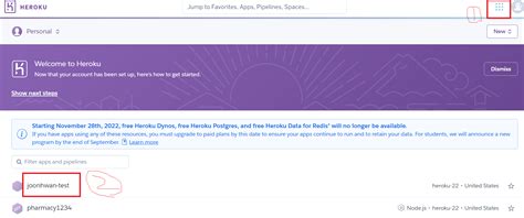 node js and 약국지도찾기 heroku 배포하기 고준환