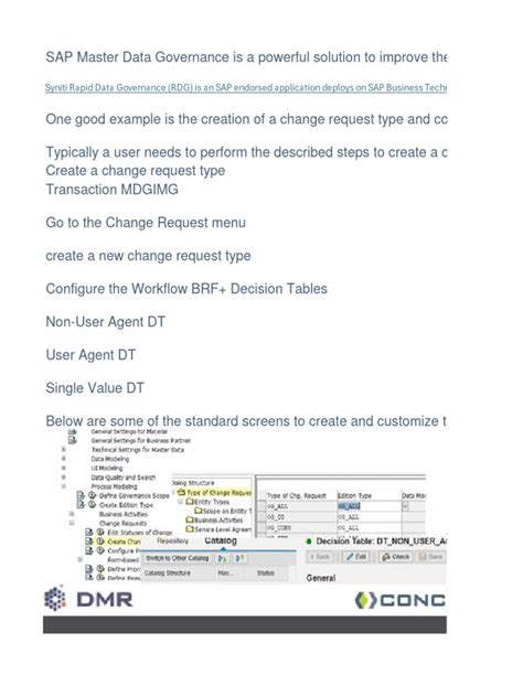 Mdg Flow Of Work In Sap Pdf User Interface Workflow