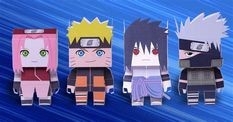 Sasuke Uchiha Cosplay Papercraft Mini Foldable Fortnite