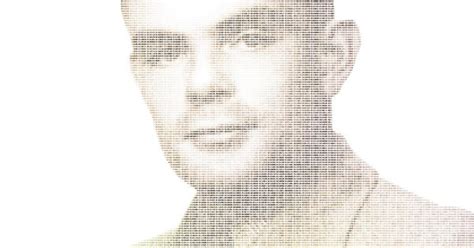 Alan Turing Portrait Made Out Of The Binary From The Text Of His Wiki Page Imgur
