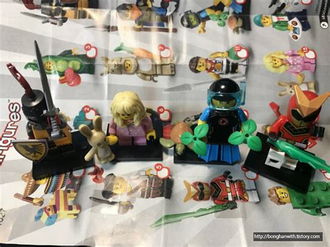 두리뭉실의 레고 Pbl 그리고 취미 개발 레고 미니피규어 시즌 20 광교 갤러리아에서