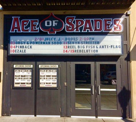 Ace Of Spades Sacramento Calendar Plan Your Year Easily
