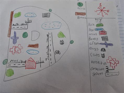 Adventures In Third Grade Student Made Community Maps