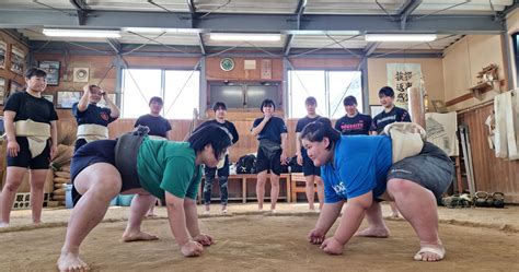 Heavyweight Japans Female Sumo Wrestlers Tvf International