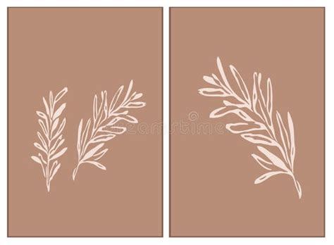 Colección De Ilustraciones Minimalistas Para Impresión Arte Mural