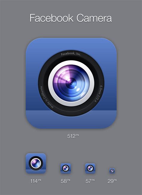 Facebook Camera Icon By Jorn Van Dijk On Dribbble