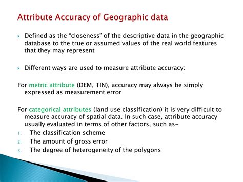 components of spatial data quality in gis pdf