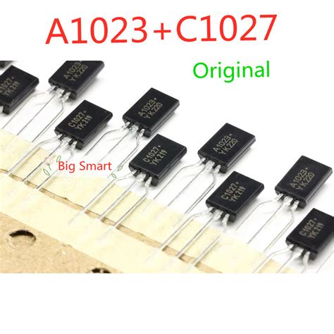 20 Pcs Original A1023 C1027 To 92l Kta1023y Ktc1027y 2sa1023 Y 2sc1027 Y Power Transistor
