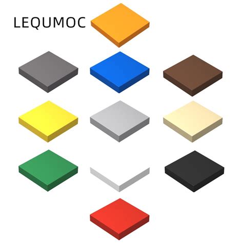 Lego Parts Normal X Glossy Plate Flat Tile Pcs Shopee Malaysia