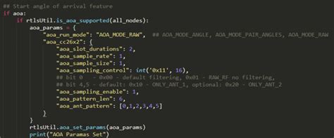 boostxl aoa antenna switching pattern when running `rtls aoa iq with