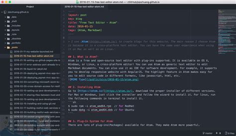 Download Atom Text Editor For Macosx