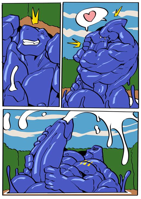 Rule 34 Absorption Anthro Assimilation Azzul Balls Bear Big Balls Big Penis Blowjob Blue Body