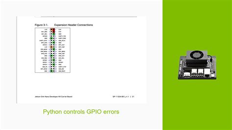 Python Controls Gpio Errors Help Docs For Errorsissues On Nvidia