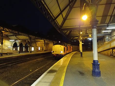 Network Rail Class 37 Test Train At Perth Part 1 Ruktrains