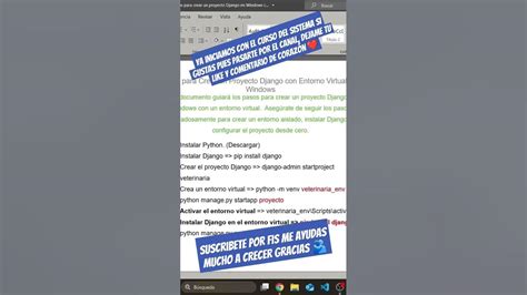 Como Crear Un Proyecto En Django Y Python Videoviral Python Tutorial Cursodjango