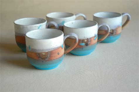 トルコ青マグカップ 器屋 海