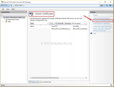 Step By Step PKIComplete Certificate Request In Windows IIS JQiT Blog