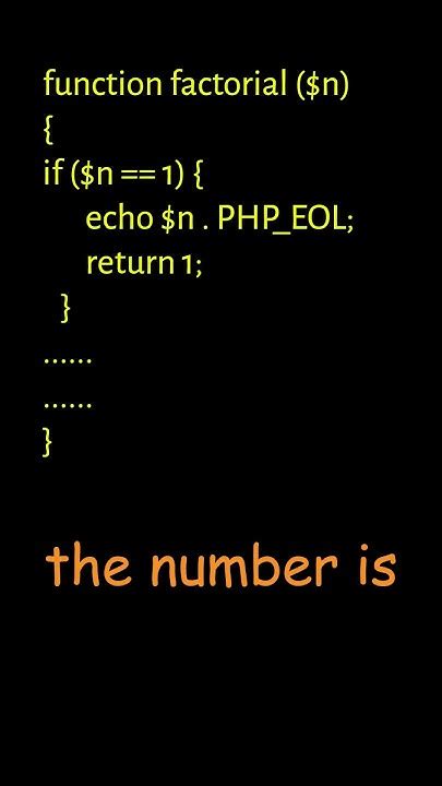 How To Use Recursion In Php Youtube