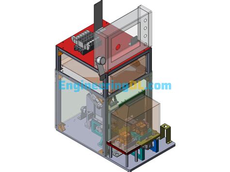 Automatic Switch Detection Equipment SolidWorks Mechanical