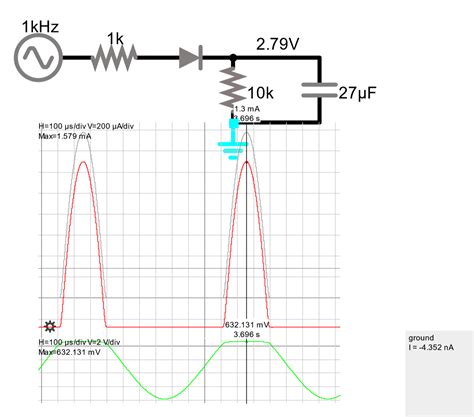 Finding Capacitor Voltage In This Seemingly Simple Rectifier Circuit Electrical Engineering