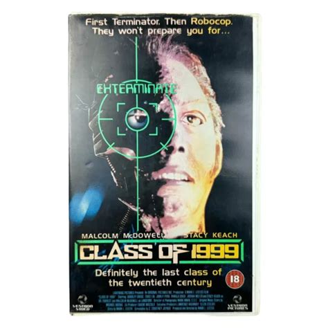 Class Of 1999 Video Vhs Movie Sci Fi Film Ex Rental Large Case Movie