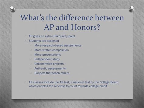 PPT Honors And AP Information Night PowerPoint Presentation Free Download ID