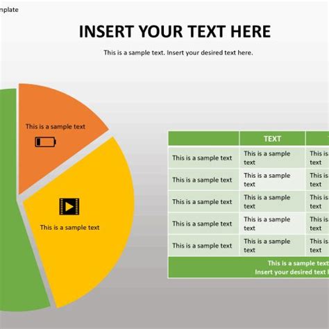 Pie Chart Concept For Powerpoint Template Slidevilla