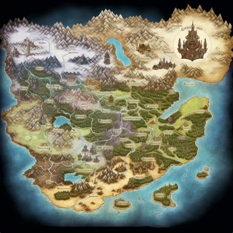 Make Your Fantasy Map By Haamiahfg Fiverr