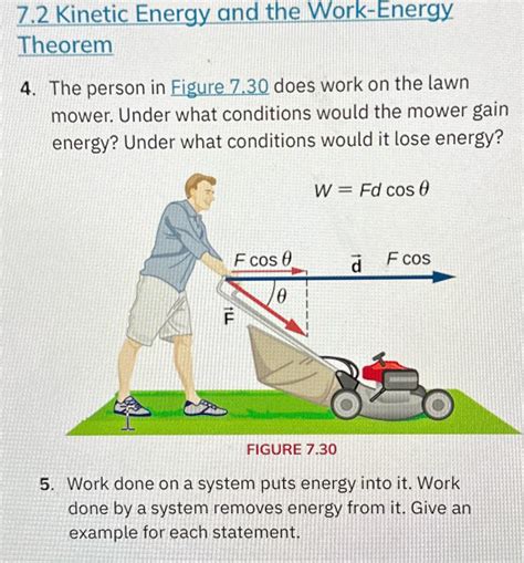 Solved 7 2 ﻿kinetic Energy And The Work Energy Theorem4