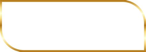 Round Rectangular Gold Border Frame Vector 12725125 Vector Art At Vecteezy