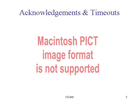 Transport Layer Sliding Window Reliability Outline Rtt Estimation