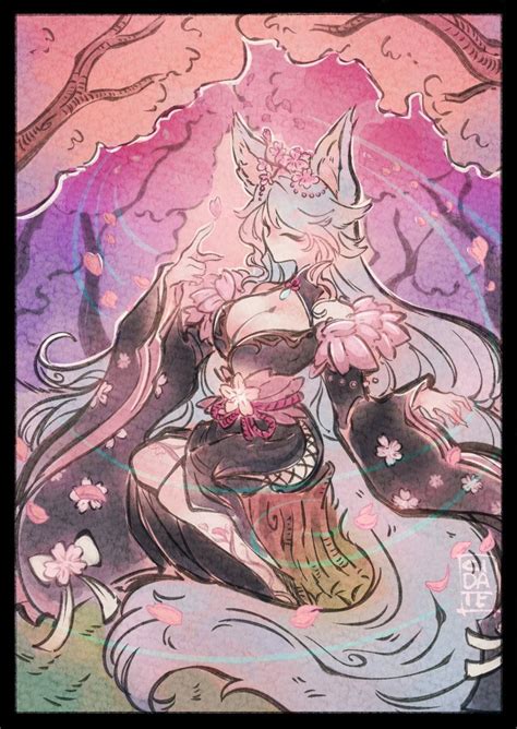 Best Spirit Blossom Ahri Fanart A Rim Lee Byam Artofit