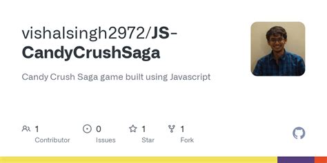 Github Vishalsingh2972js Candycrushsaga Candy Crush Saga Game Built