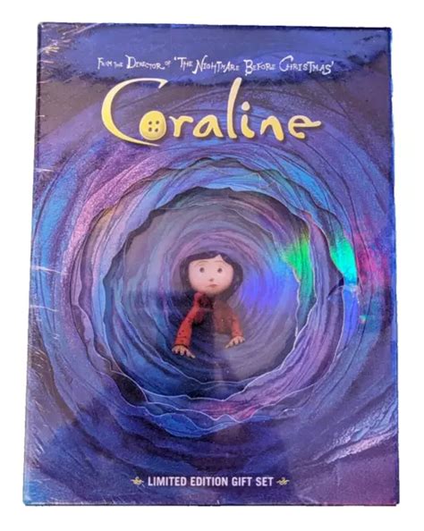 Coraline Widescreen Limited Edition T Set Boxset Dvd £356 28