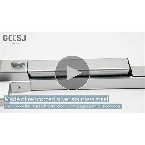 GCCSJ Door Push Bar Panic Exit Device Doors Lock Panic Bar Door Hardware UL Listed Aluminum Made