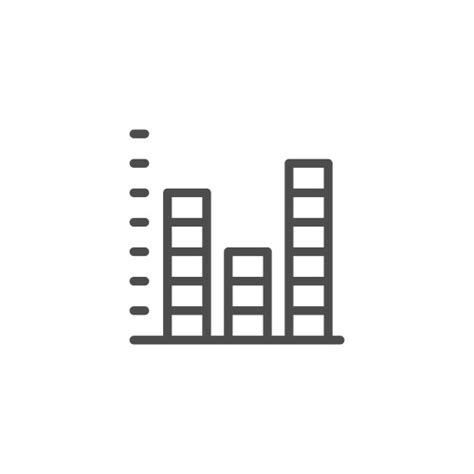 Microchip Power Chart Line And Solid Icon Energy Vector Image
