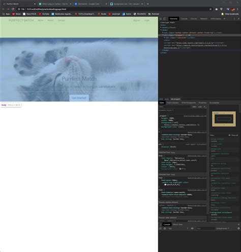 Html The Height100 Just Does Not Seem To Work No Matter What
