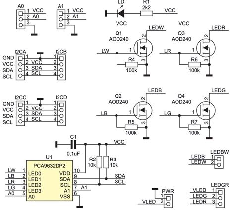 Minimoduły Z Driverem I2c Do Taśm Led Rgbw Pl
