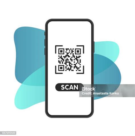 스마트 폰에서 Qr 코드를 스캔합니다 스캔을 위한 샘플 Qr 코드입니다 Qr 확인 비문 태그를 스캔합니다 벡터 Qr코드에 대한 스톡 벡터 아트 및 기타 이미지 Istock