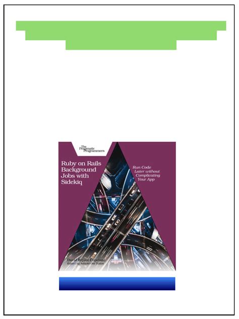 Ruby On Rails Background Jobs With Sidekiq Run Code Later Without