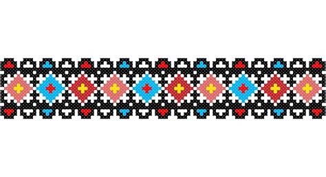 오래된 수제 크로스 스티치 민족 우크라이나 패턴처럼 좋은 자수 우크라이나어 수건 장식품 Rushnyk 호출 벡터 0명에 대한 스톡 벡터 아트 및 기타 이미지 Istock