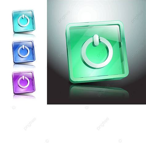 Red Round Button With Start Icon Icon Switch Energy Vector Icon Switch Energy Png And Vector