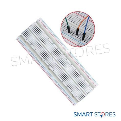 Mb102 Prototype Breadboard 165x55cm 830 Point Breadboard Use Project
