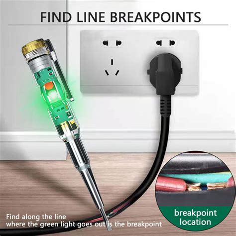 Induction Power Voltage Detector Pen Voltmeter Power Detector Electrical Screwdriver Indicator