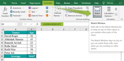Watch Window In Excel What Is It Examples How To Use