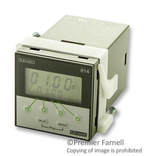 88 857 005 Crouzet Automation Timer 814 Series 11 Ranges Farnell UK