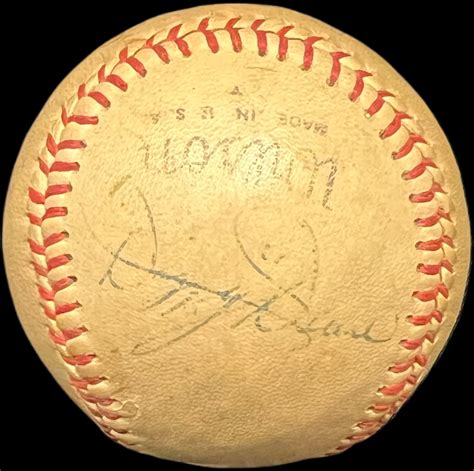 Lot Detail Dizzy Dean Signed Wilson Baseball Jsa Loa