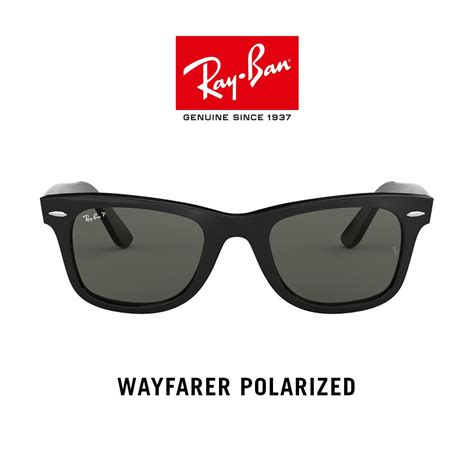 Ray Ban Wayfarer Polarized Rb2140f 90158 Sunglasses Shopee Philippines
