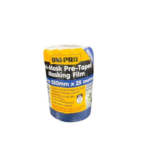 Uni Mask 14 Day Blue Refill 550mm X 25mt Singh Roofing Supplies