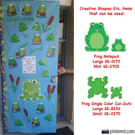 Welcome To Our Pond A Fun Frog Themed Classroom Door Idea In 2024